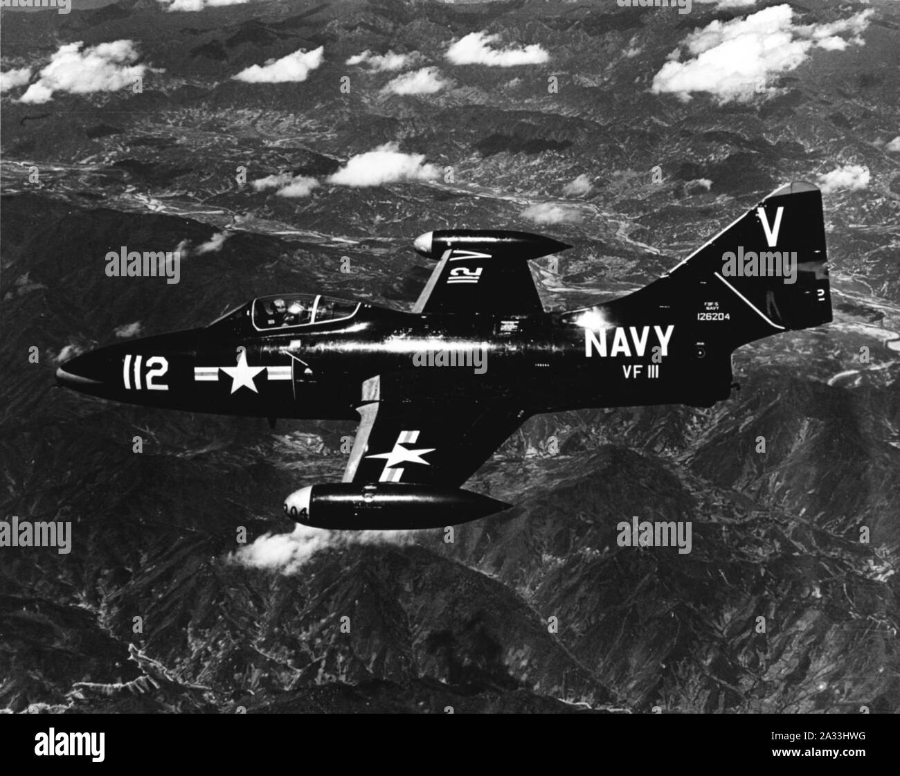 F9f panther hi-res stock photography and images - Alamy