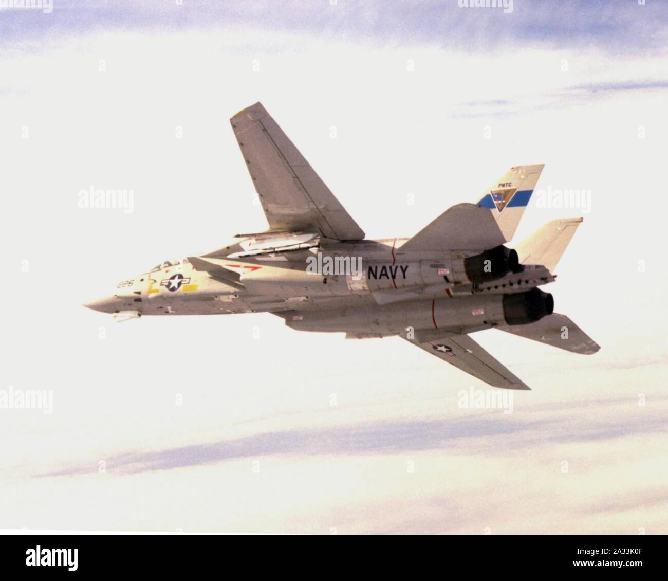 F-14A AIM-120 Test Stock Photo - Alamy