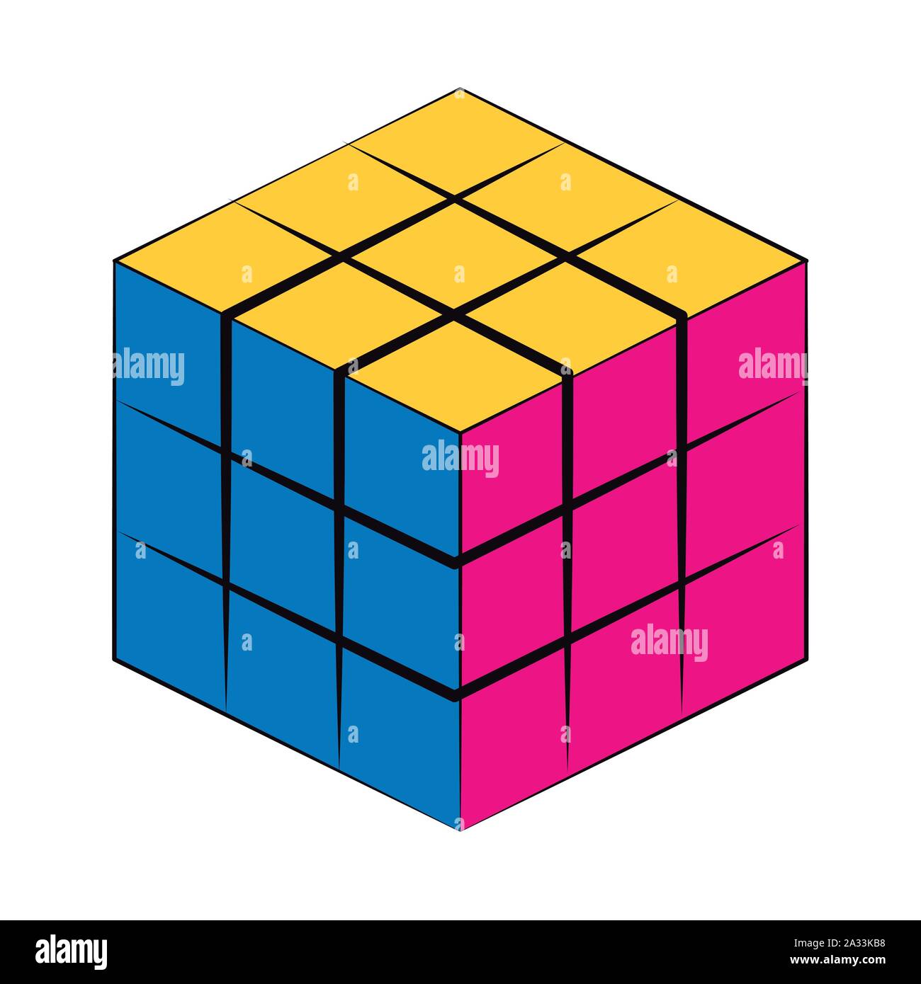 Scramble square Cut Out Stock Images & Pictures - Alamy