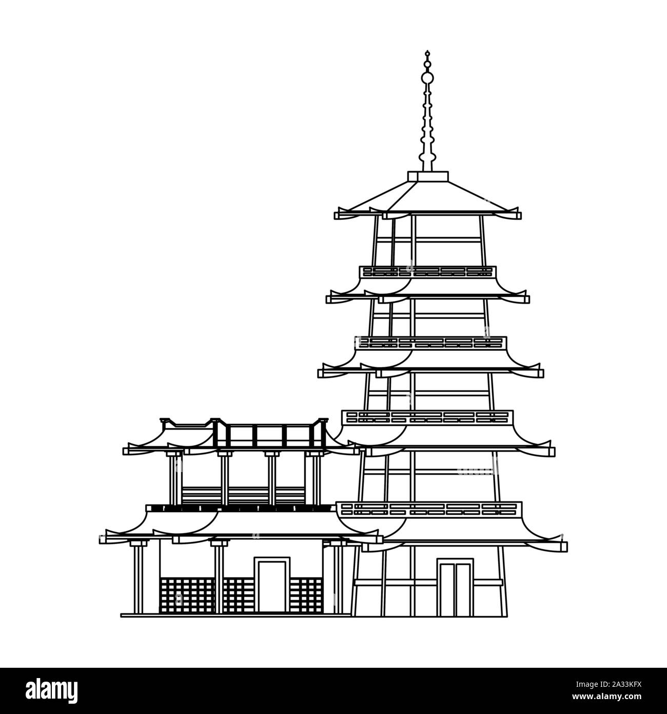 Chinese landmarks design Stock Vector Image & Art - Alamy