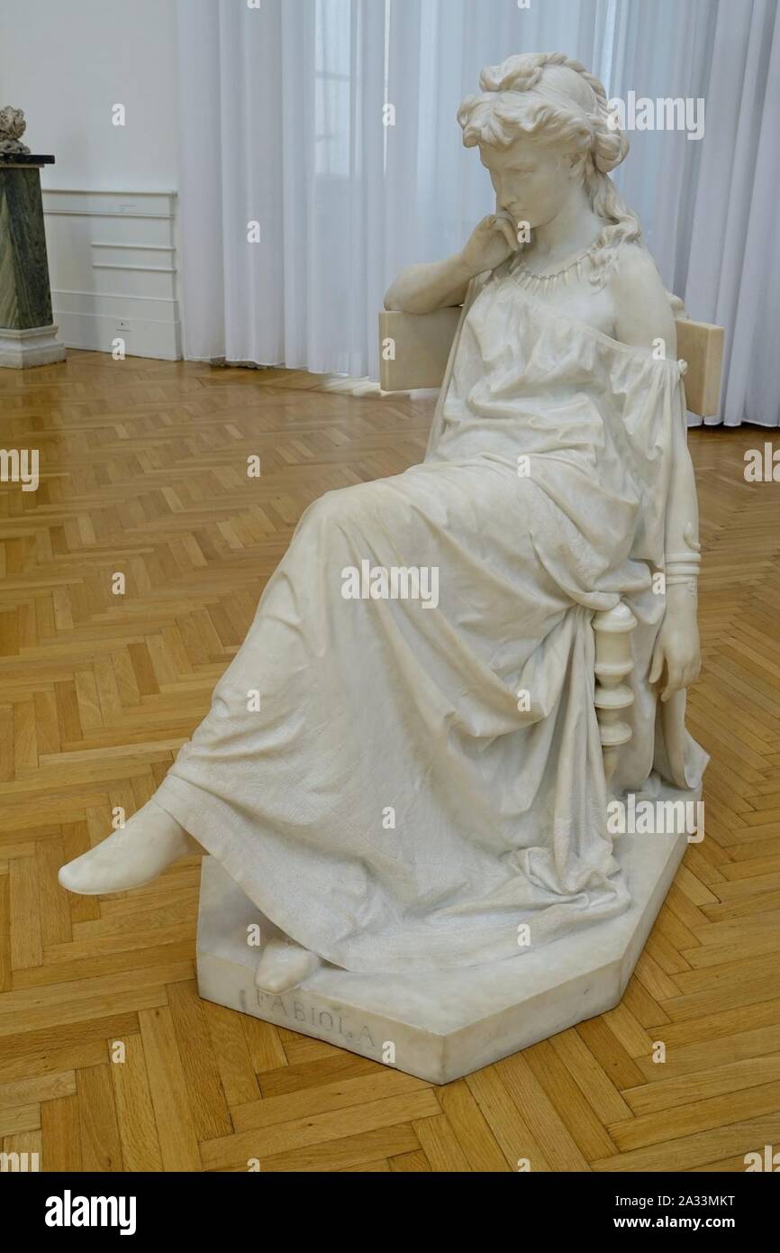 Fabiola by Girolamo Masini, 1885 - Galleria nazionale d'arte moderna ...