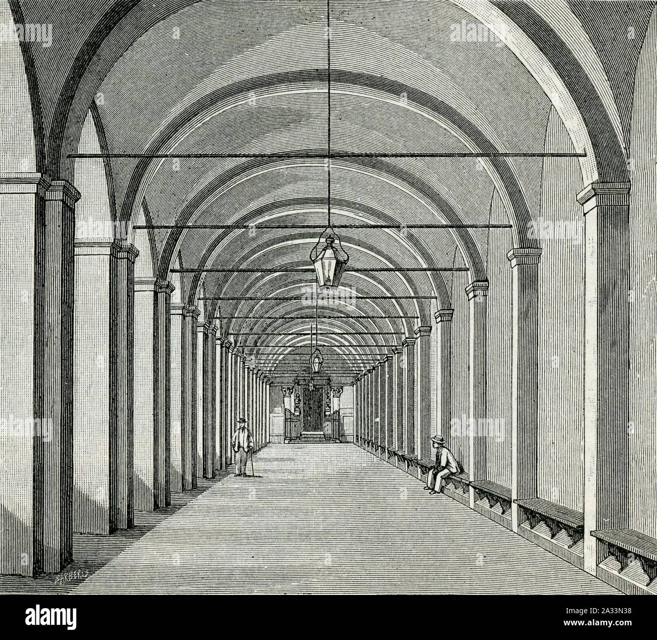 Portico di san francesco hi-res stock photography and images - Alamy