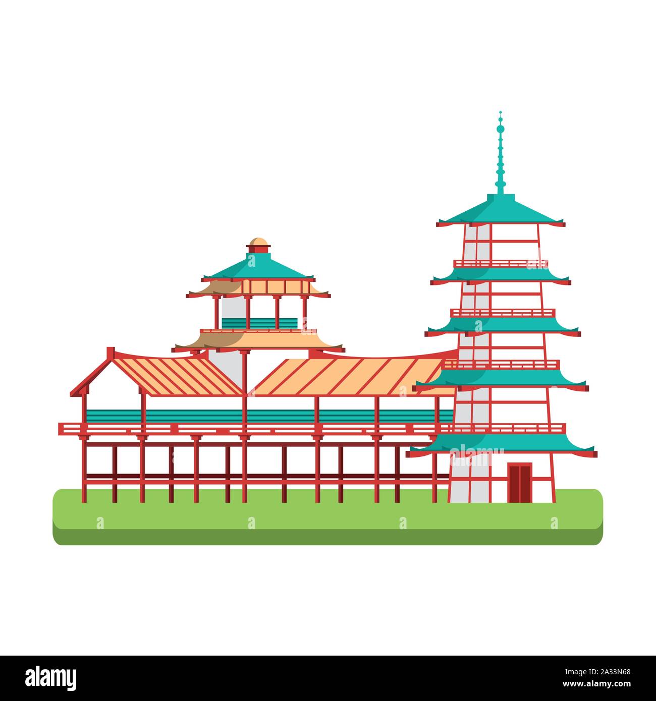 Chinese landmarks design Stock Vector Image & Art - Alamy