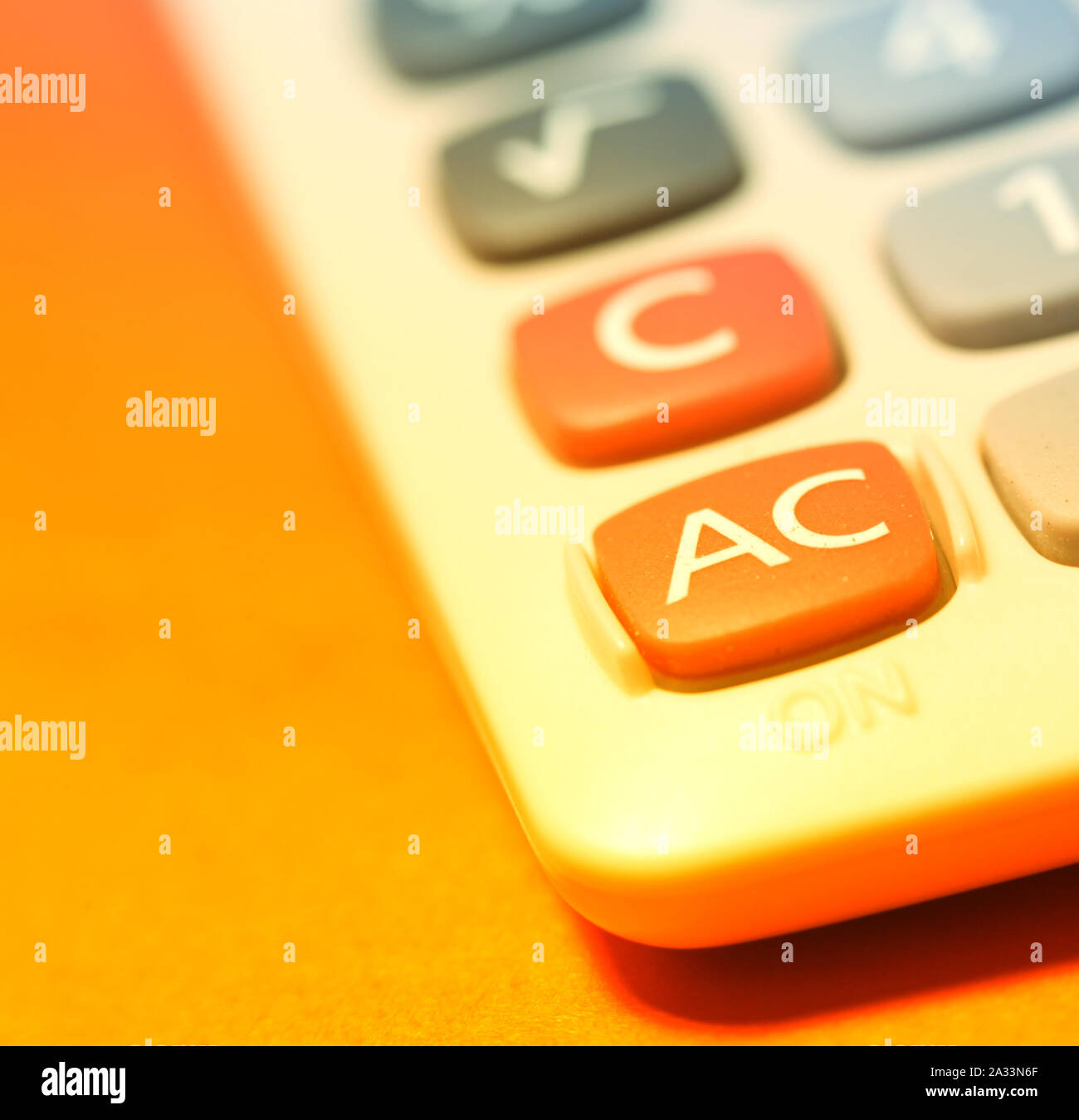 Red led calculator hi-res stock photography and images - Alamy