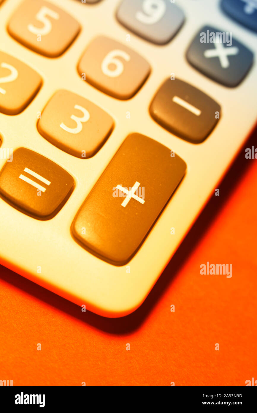 Black calculator calculator mathematical calculations hi-res stock ...