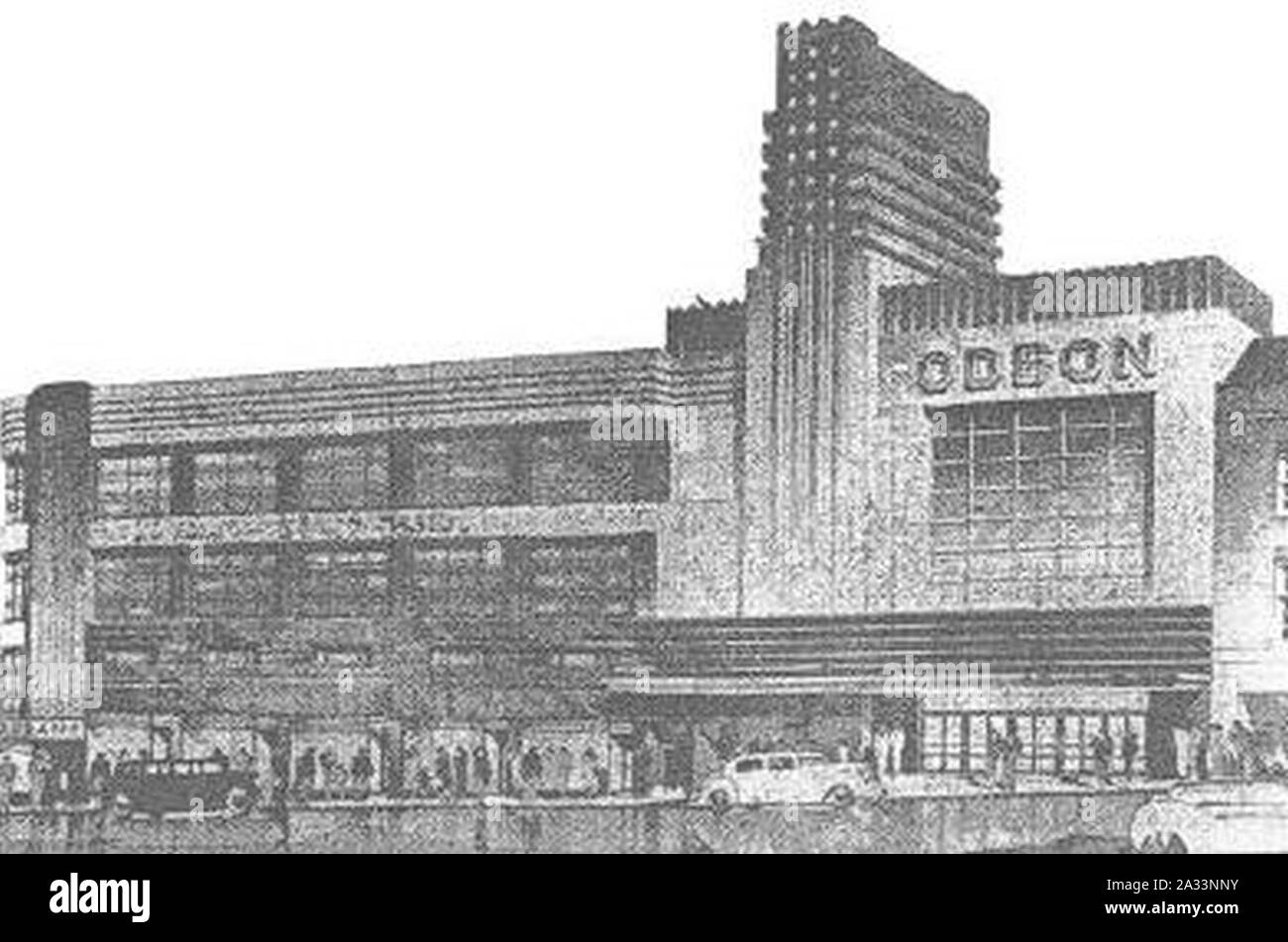 Fachada odeon 1937 Stock Photo - Alamy