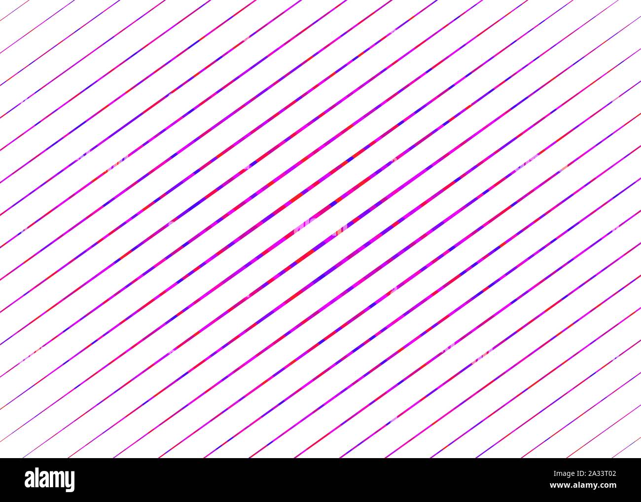 Colorful slanting, oblique parallel straight strips, streaks in rectangular format. Diagonal ...