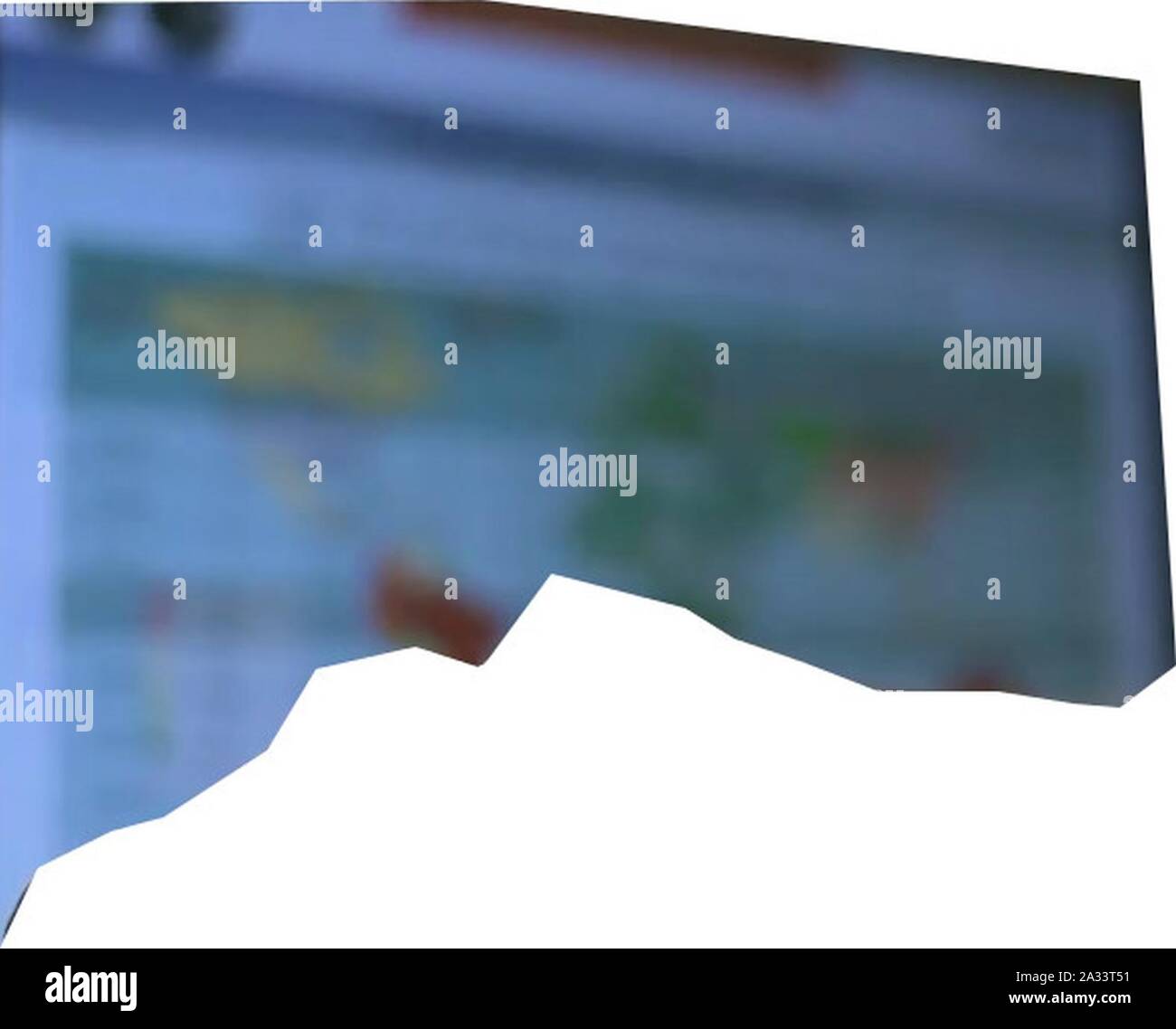 Fairview blurry map- crop Stock Photo - Alamy