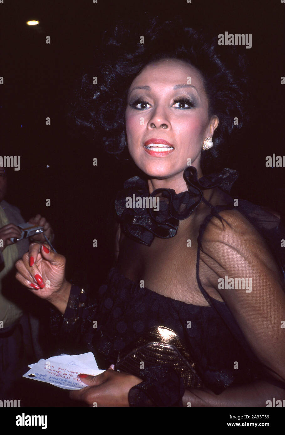 Diahann Carroll in New York City, May 1984 Credit: Walter Mcbride / MediaPunch Stock Photo - Alamy