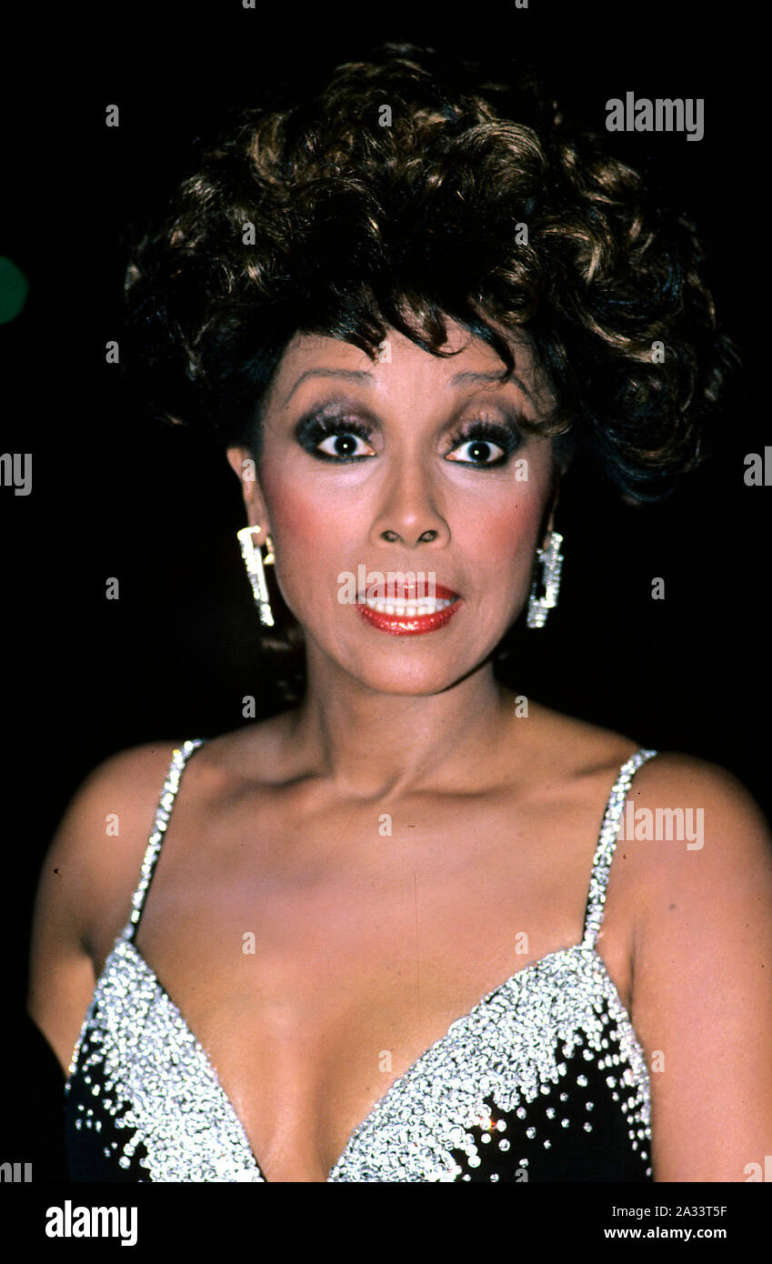 Diahann Carroll in New York City in 1985. Credit: Walter Mcbride / MediaPunch Stock Photo - Alamy