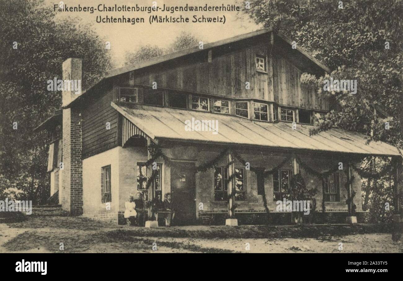 Falkenberg (Mark), Brandenburg - Jugendwanderer-Hütte Uchtenhagen (2 ...