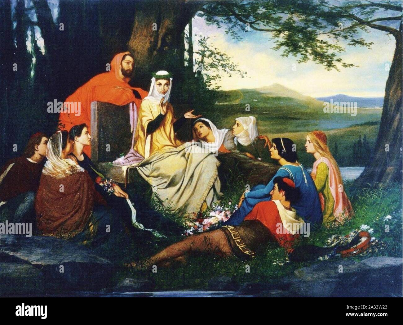 Decamerone hi-res stock photography and images - Alamy