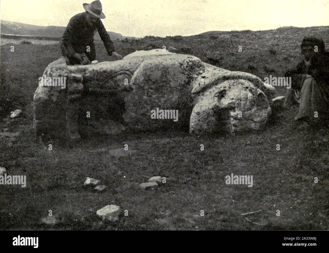 Fallen Lion of Shalmaneser II. at Tell Ahmar. Accidents of an antiquary ...
