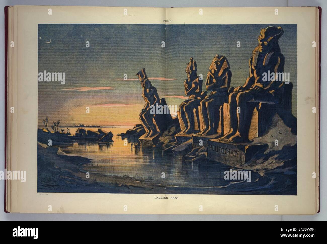 Falling gods - Keppler Stock Photo - Alamy