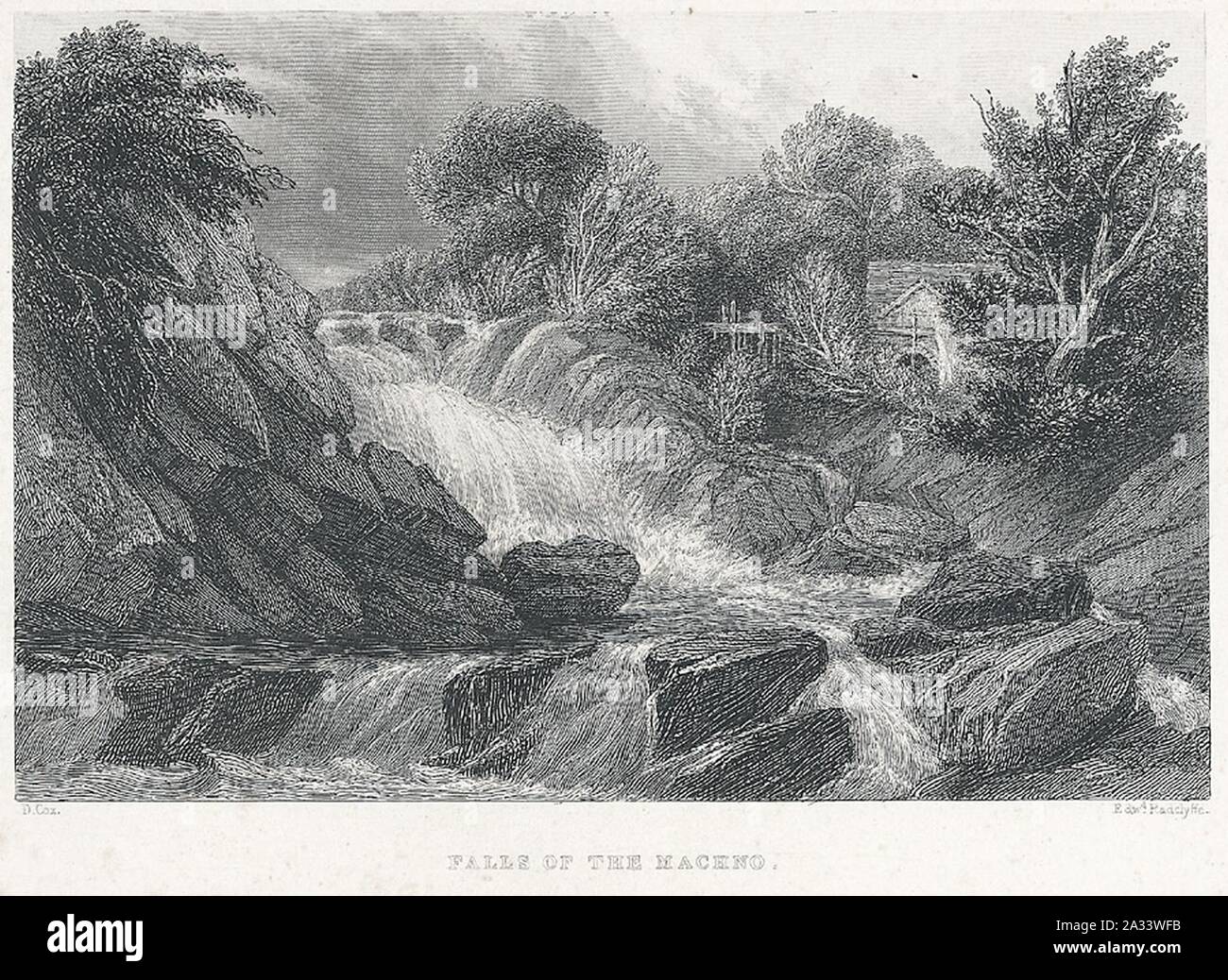 Machno falls hi-res stock photography and images - Alamy