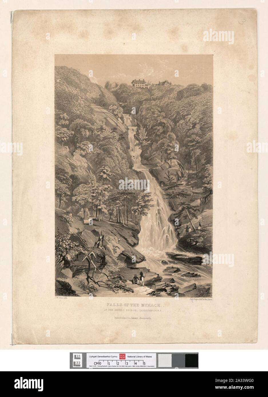 Devil's bridge mynach falls hi-res stock photography and images - Alamy