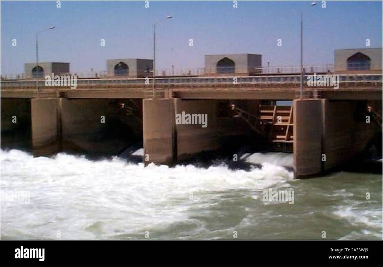 Fallujah Barrage2 USACE NWD Stock Photo - Alamy