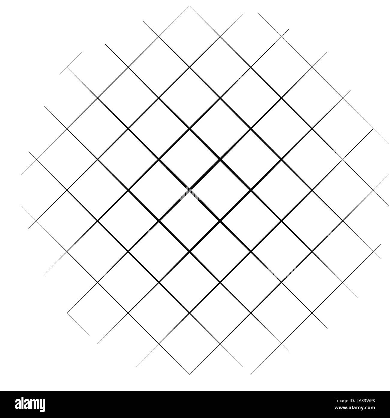 Circle form grid, mesh. Intersected strips geometric circle element ...