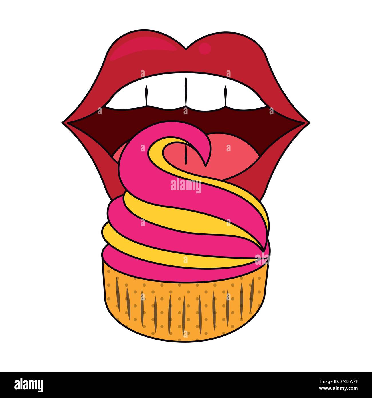 Feelings sensuality Stock Vector Images - Alamy