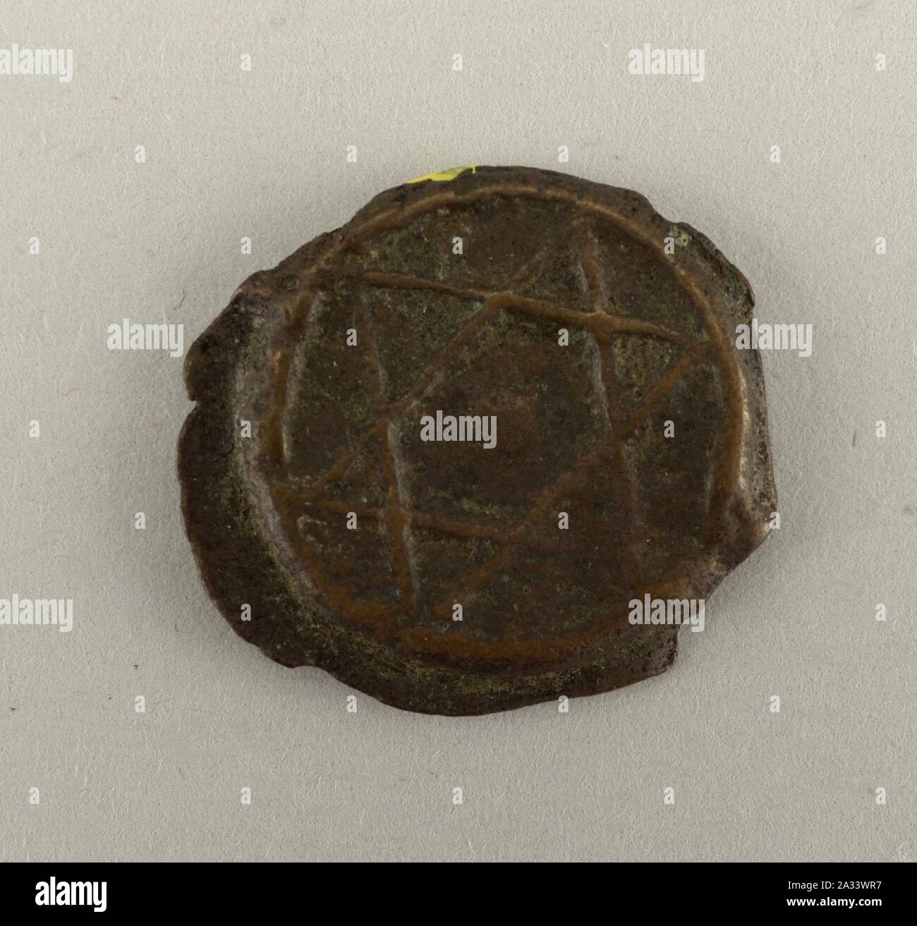 Falus Coin, 19th century Stock Photo - Alamy