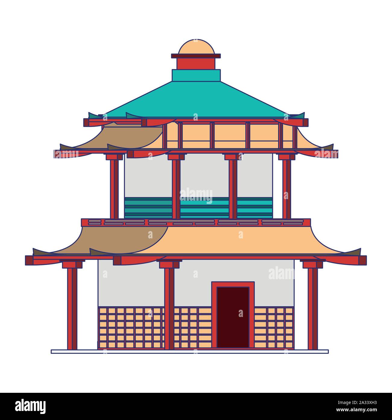 Chinese landmarks design Stock Vector Image & Art - Alamy