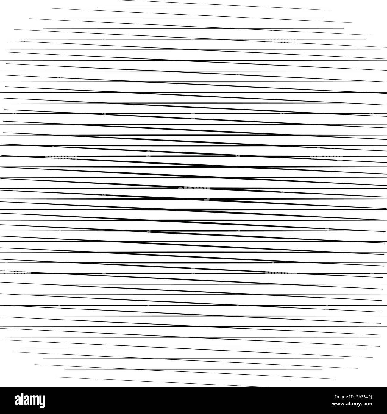 Abstract geometric pattern, texture of random, chaotic lines ...