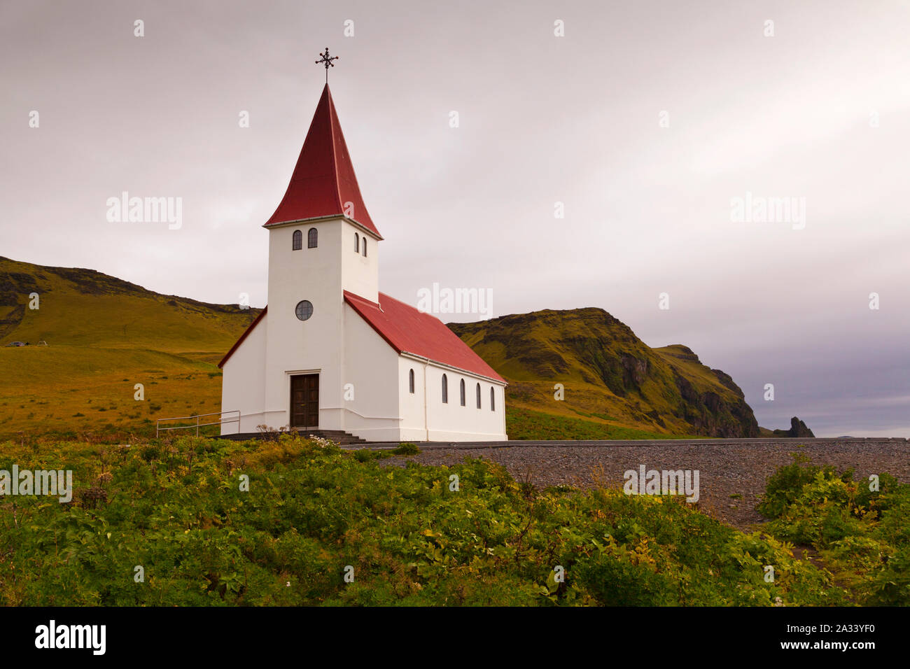 Iceland church hi-res stock photography and images - Alamy