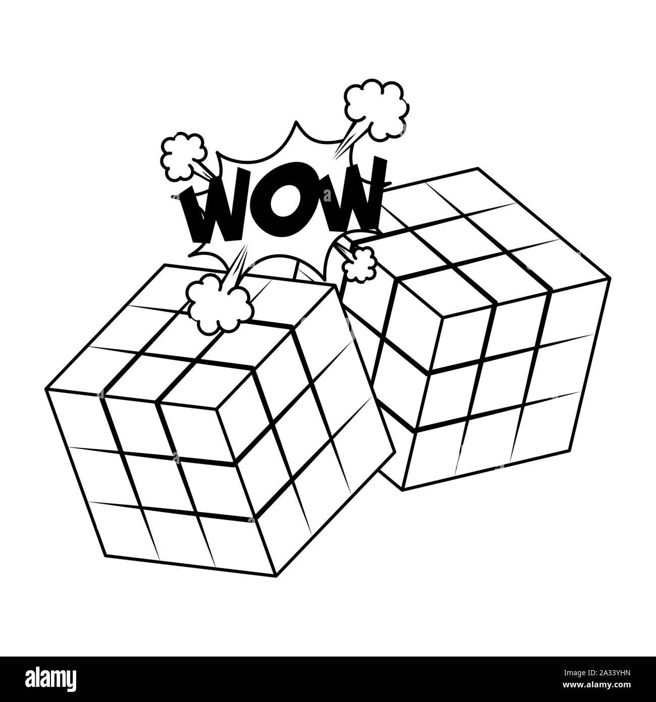 scramble cube icon Stock Vector Image & Art - Alamy
