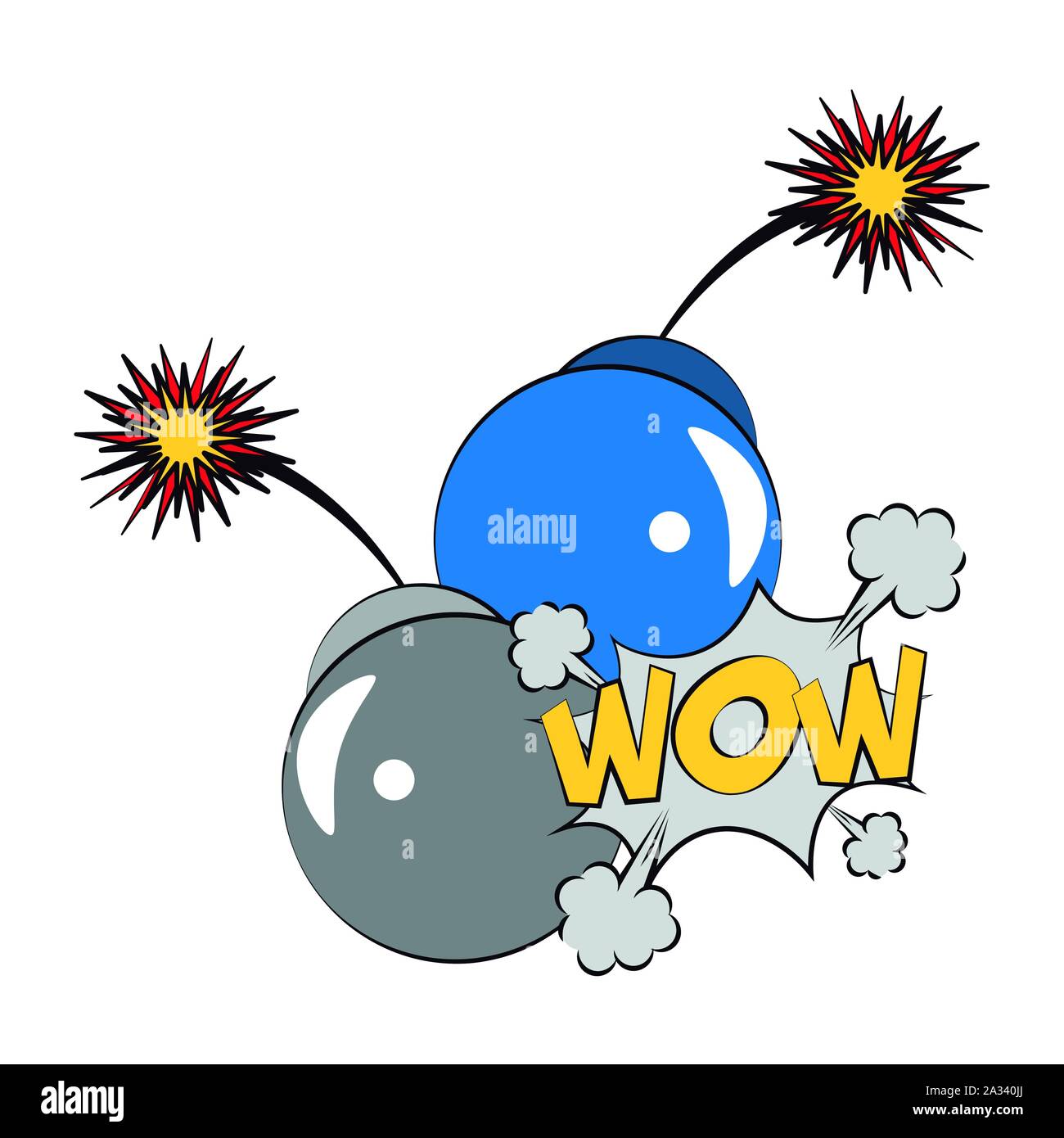 pop art bombs Stock Vector Image & Art - Alamy