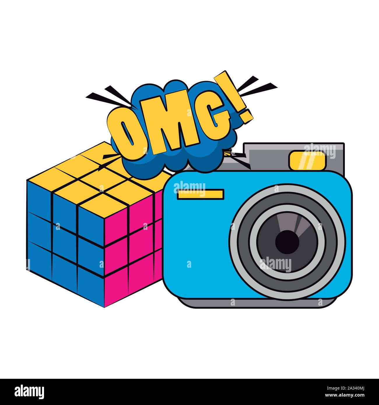 scramble cube icon Stock Vector Image & Art - Alamy