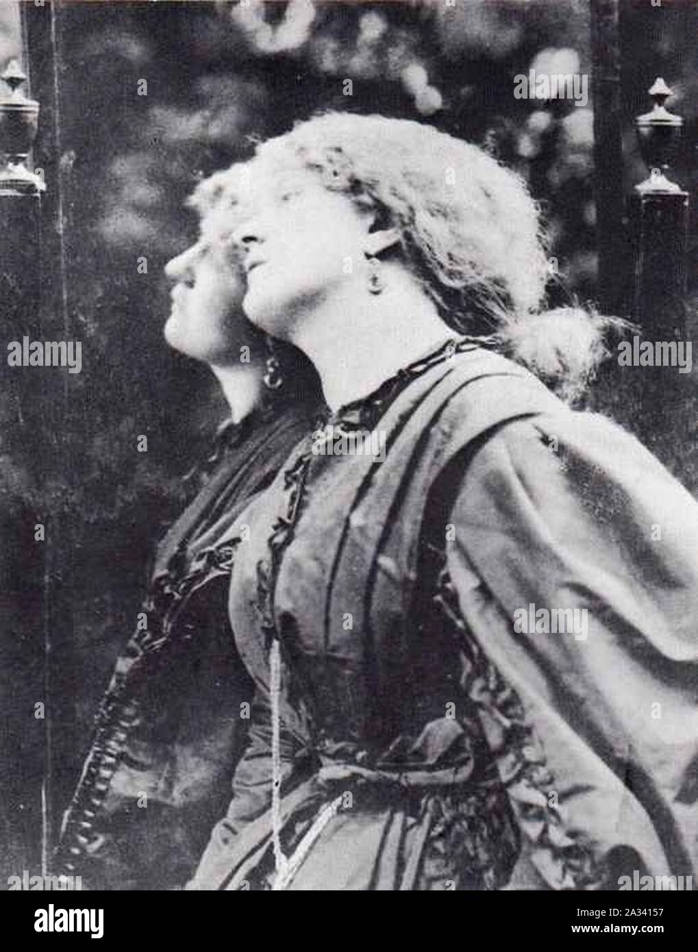 Fanny Cornforth Hughes 1863 Stock Photo - Alamy