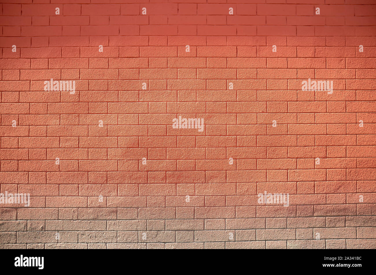 Wall of red brick, darkened by dust at the bottom. Wallpaper Stock ...