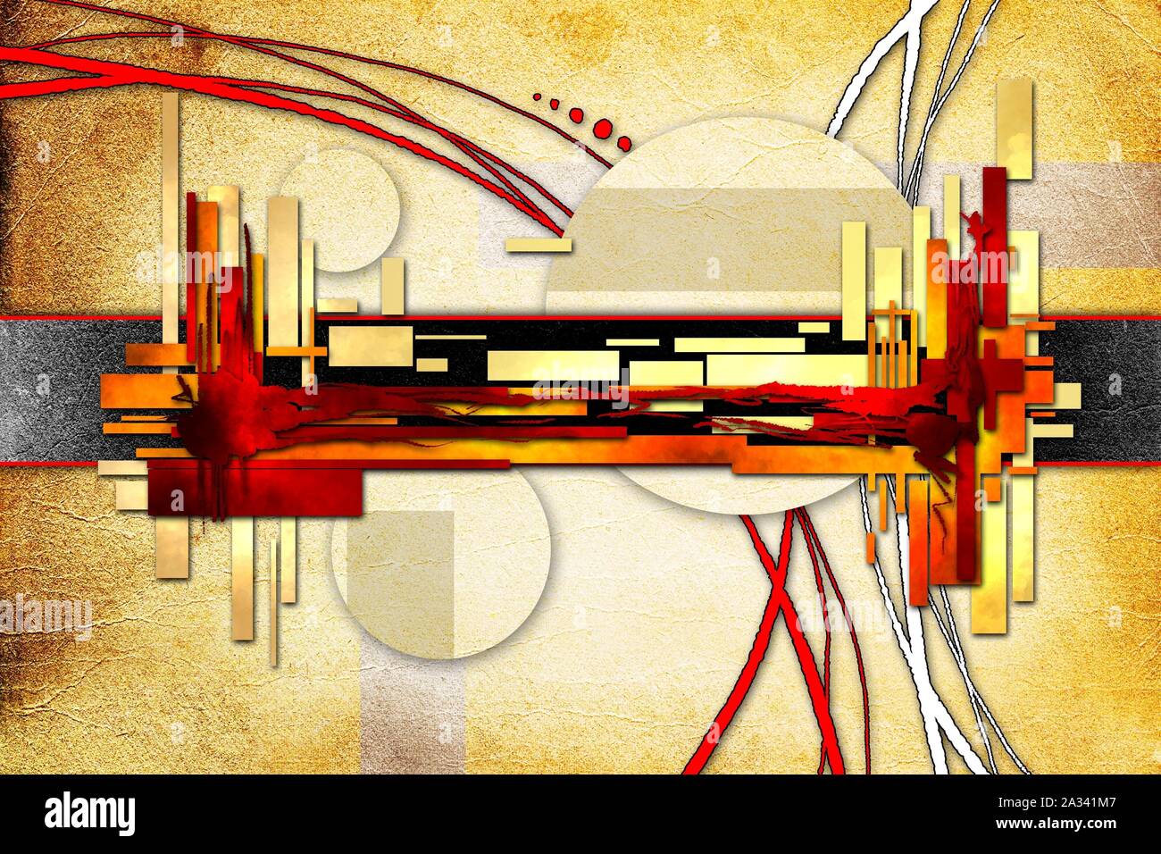 Abstract color design art illustration Stock Photo - Alamy