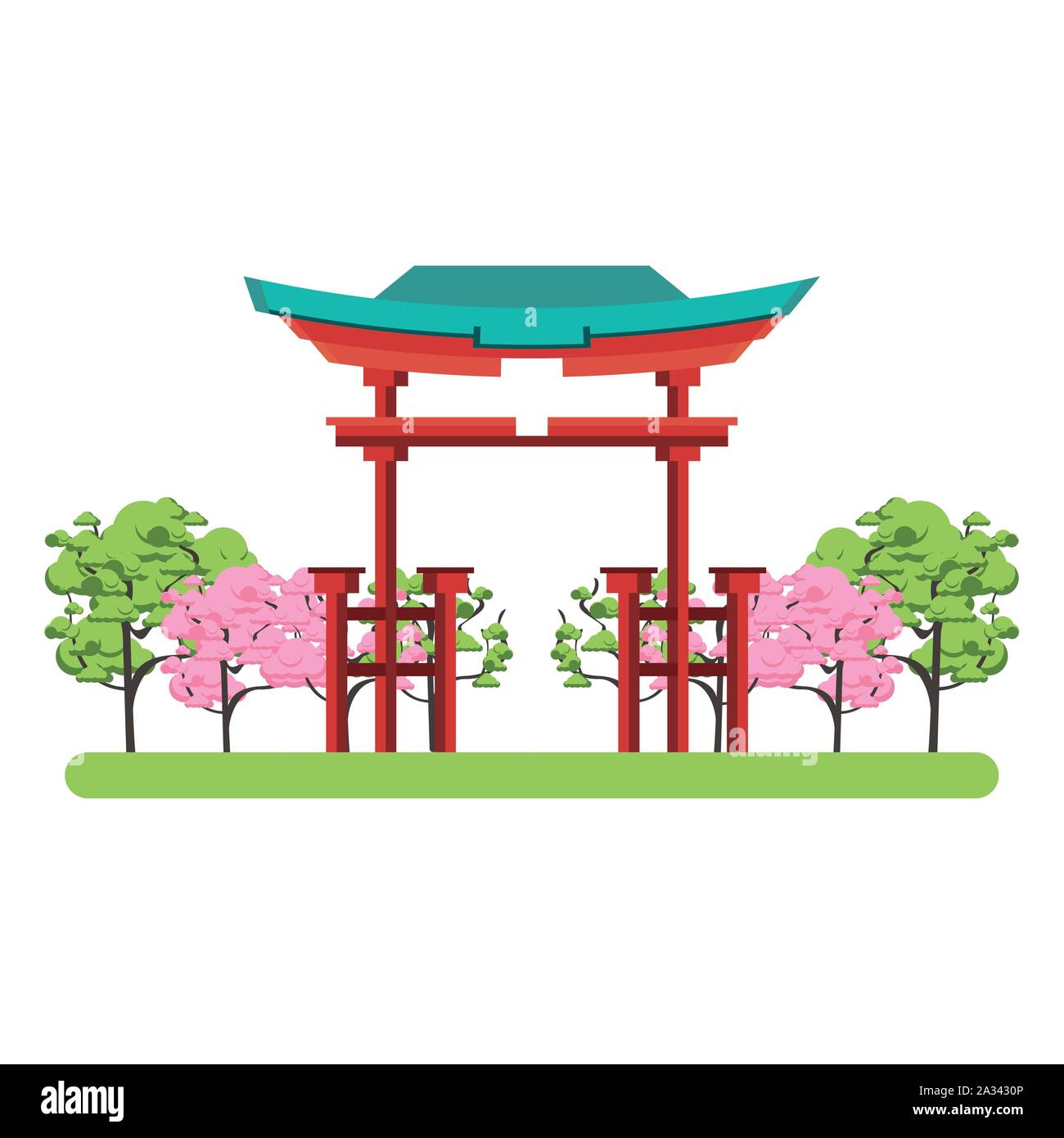 Japan landmarks design Stock Vector Image & Art - Alamy