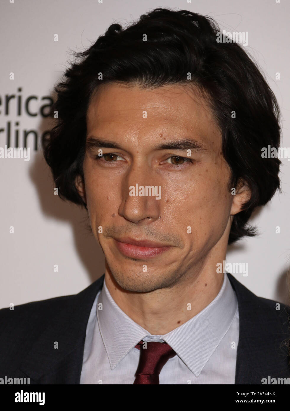 October 4, 2019, New York, New York, USA: Actor ADAM DRIVER attends the ...