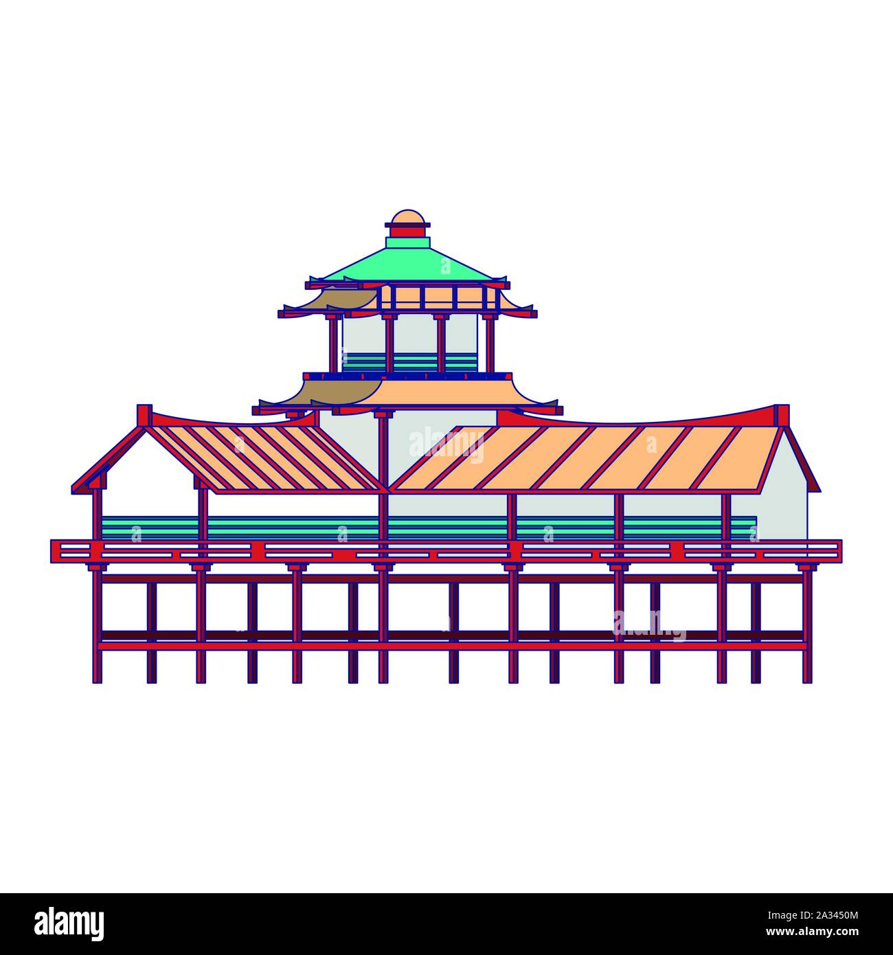 Chinese landmarks design Stock Vector Image & Art - Alamy