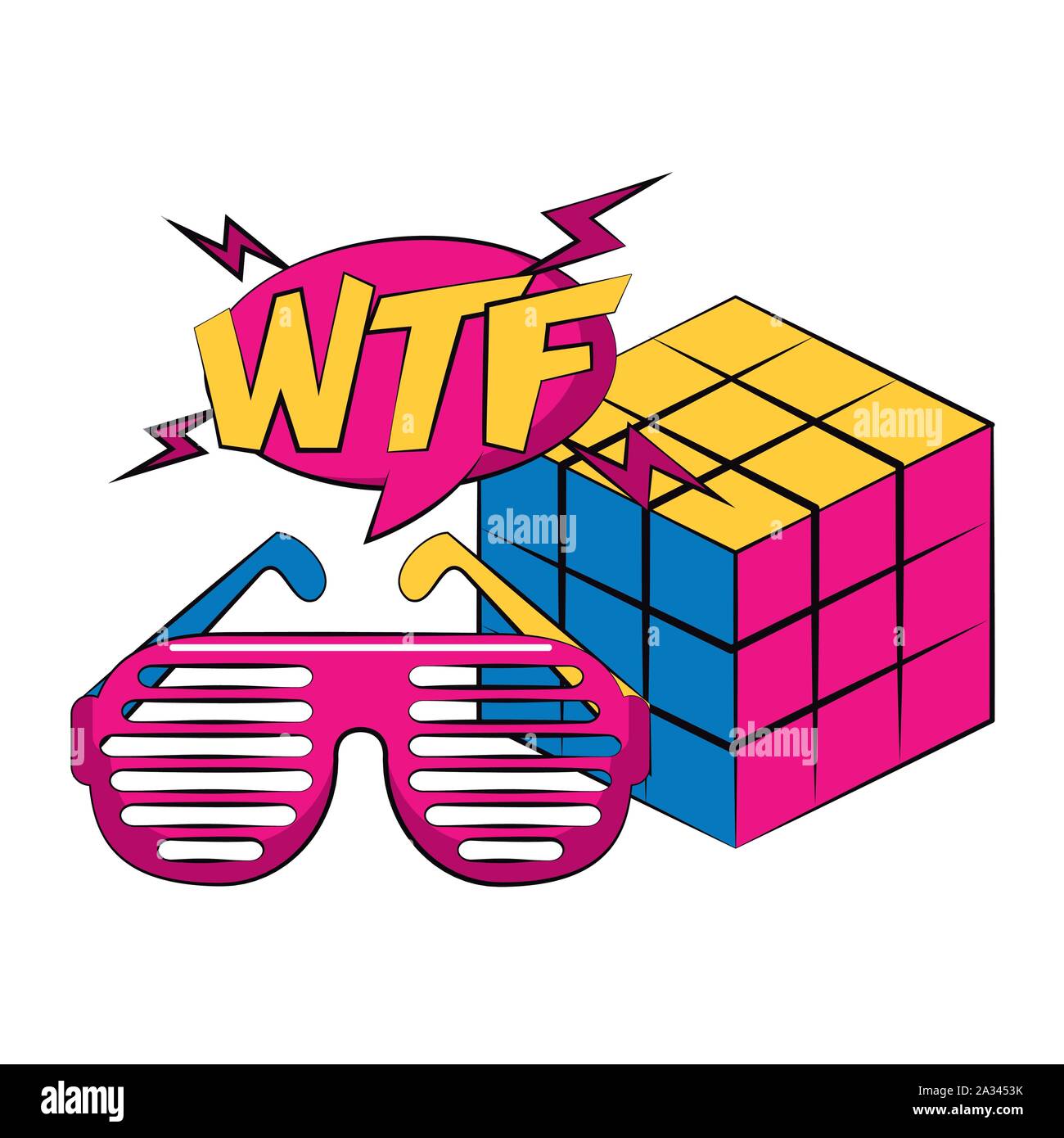 scramble cube icon Stock Vector Image & Art - Alamy