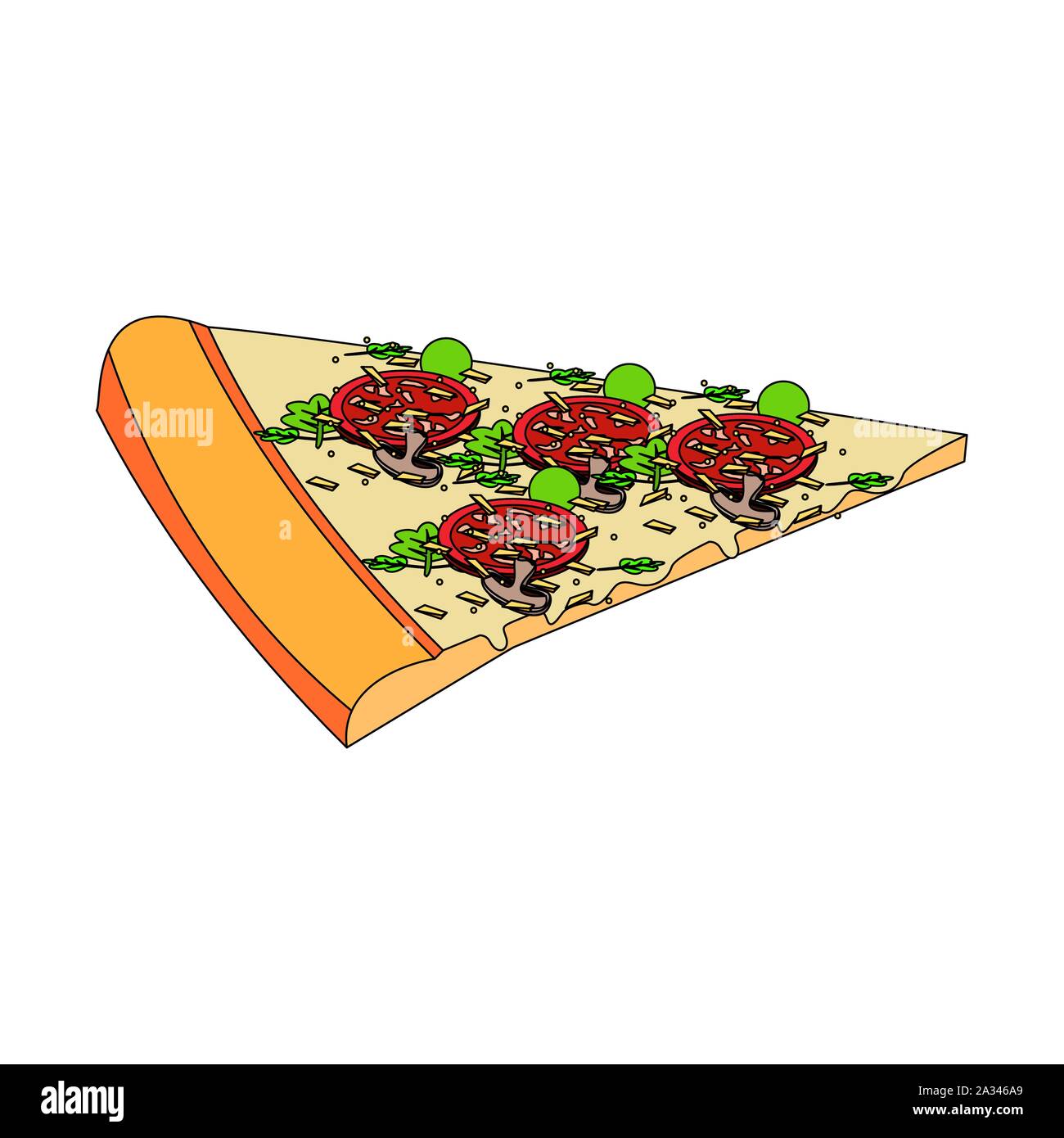 italian pizza design Stock Vector Image & Art - Alamy