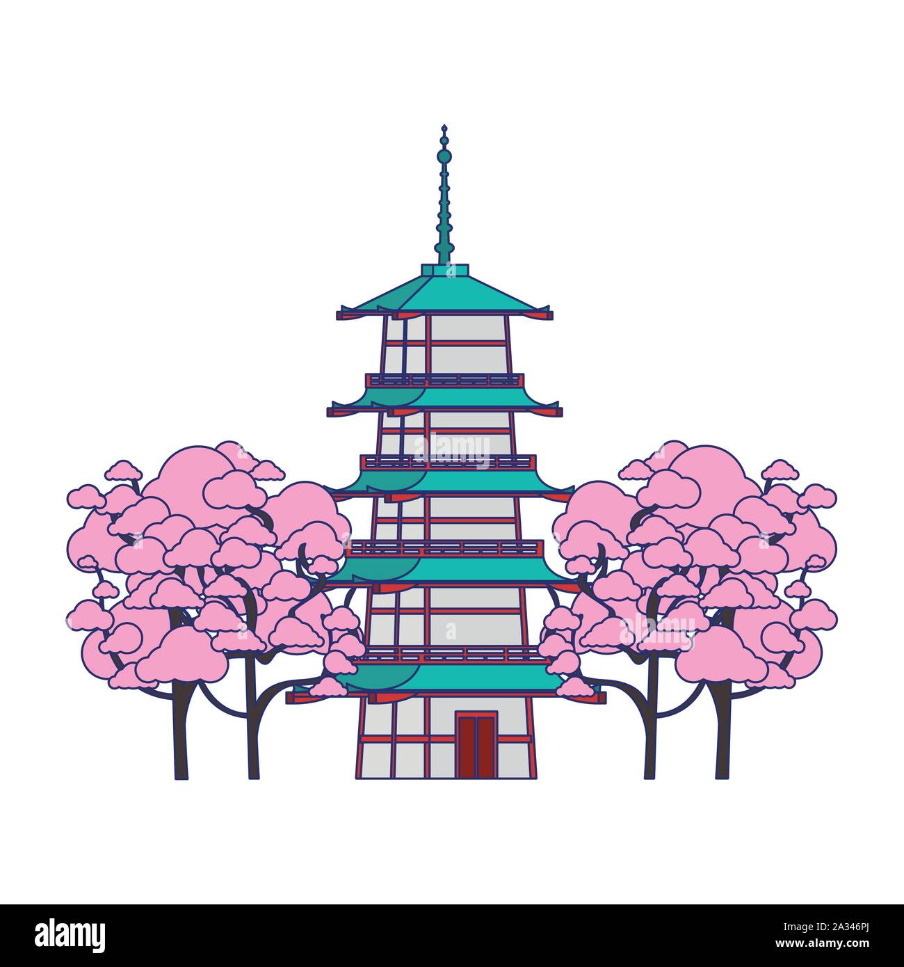 chinese landmarks design Stock Vector Image & Art - Alamy