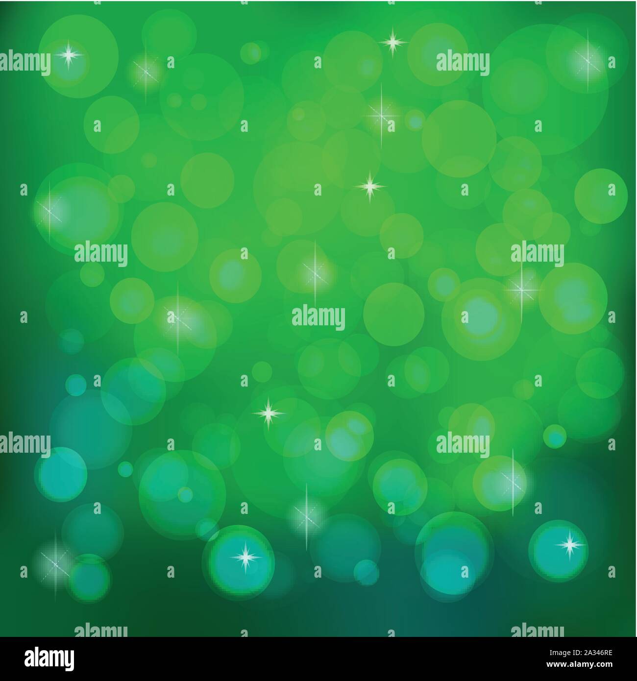 Green abstract blurred background. Vector illustration Stock Vector ...