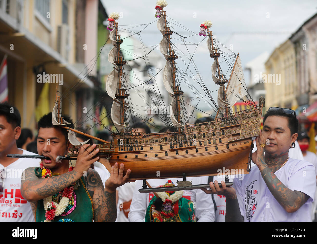 Phuket, Thailand. 05th Oct, 2019. (EDITORS NOTE: Image contains graphic ...