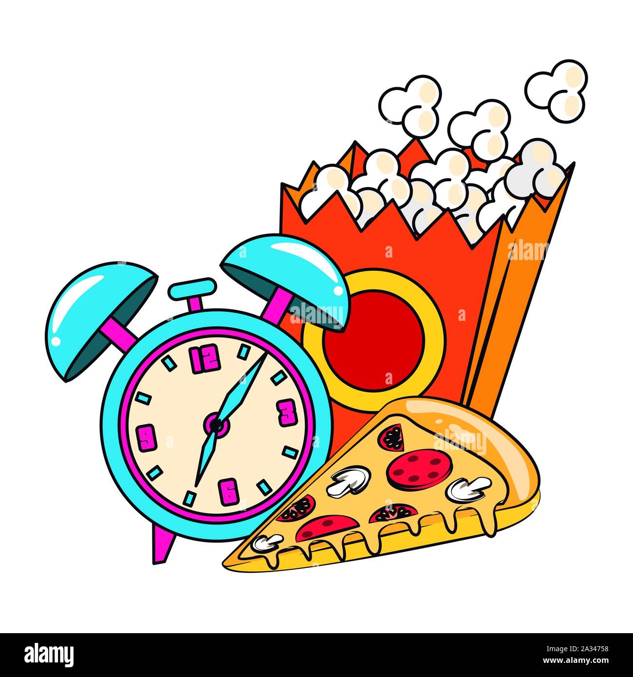 Pop corn design Stock Vector Image & Art - Alamy