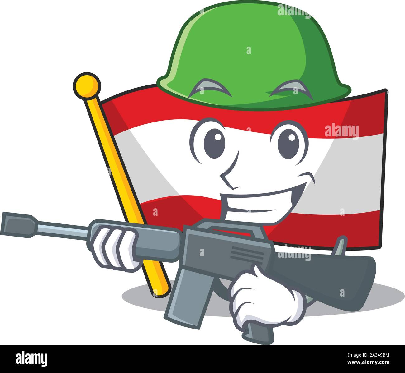Soldiers of the austrian army Stock Vector Images - Alamy