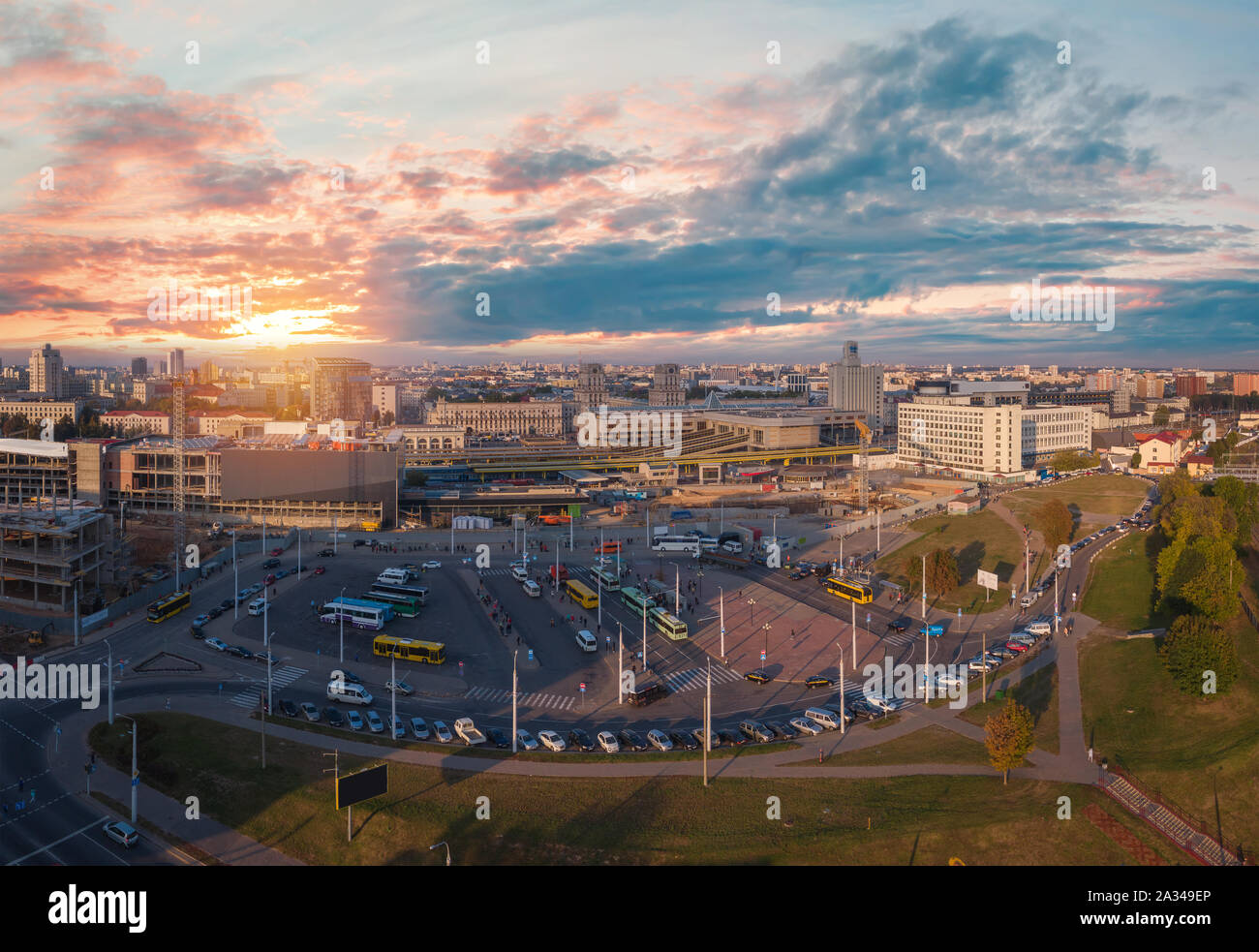 Train station minsk hi-res stock photography and images - Alamy