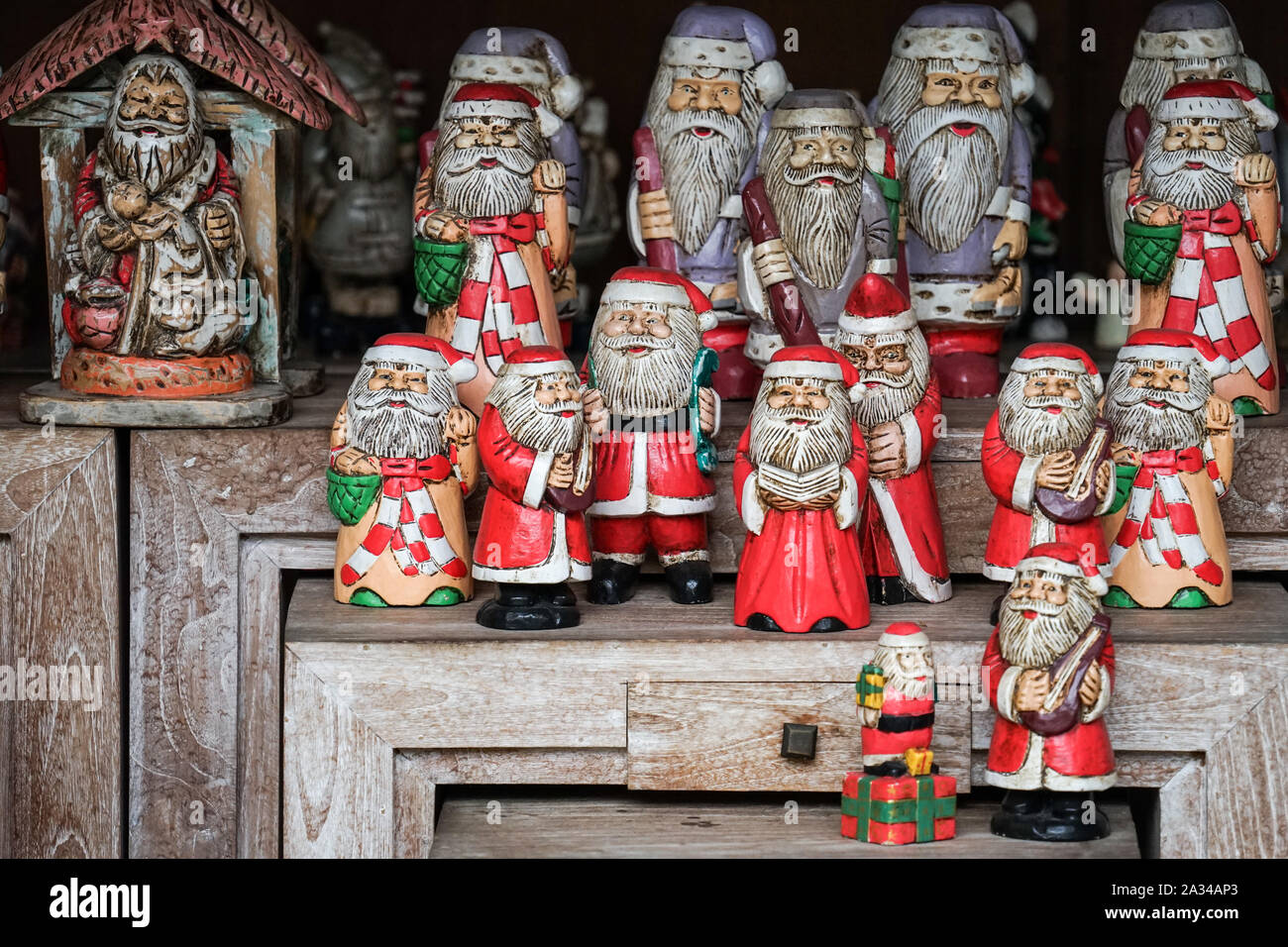a collection of Christmas decorations in the form of cute and unique ...