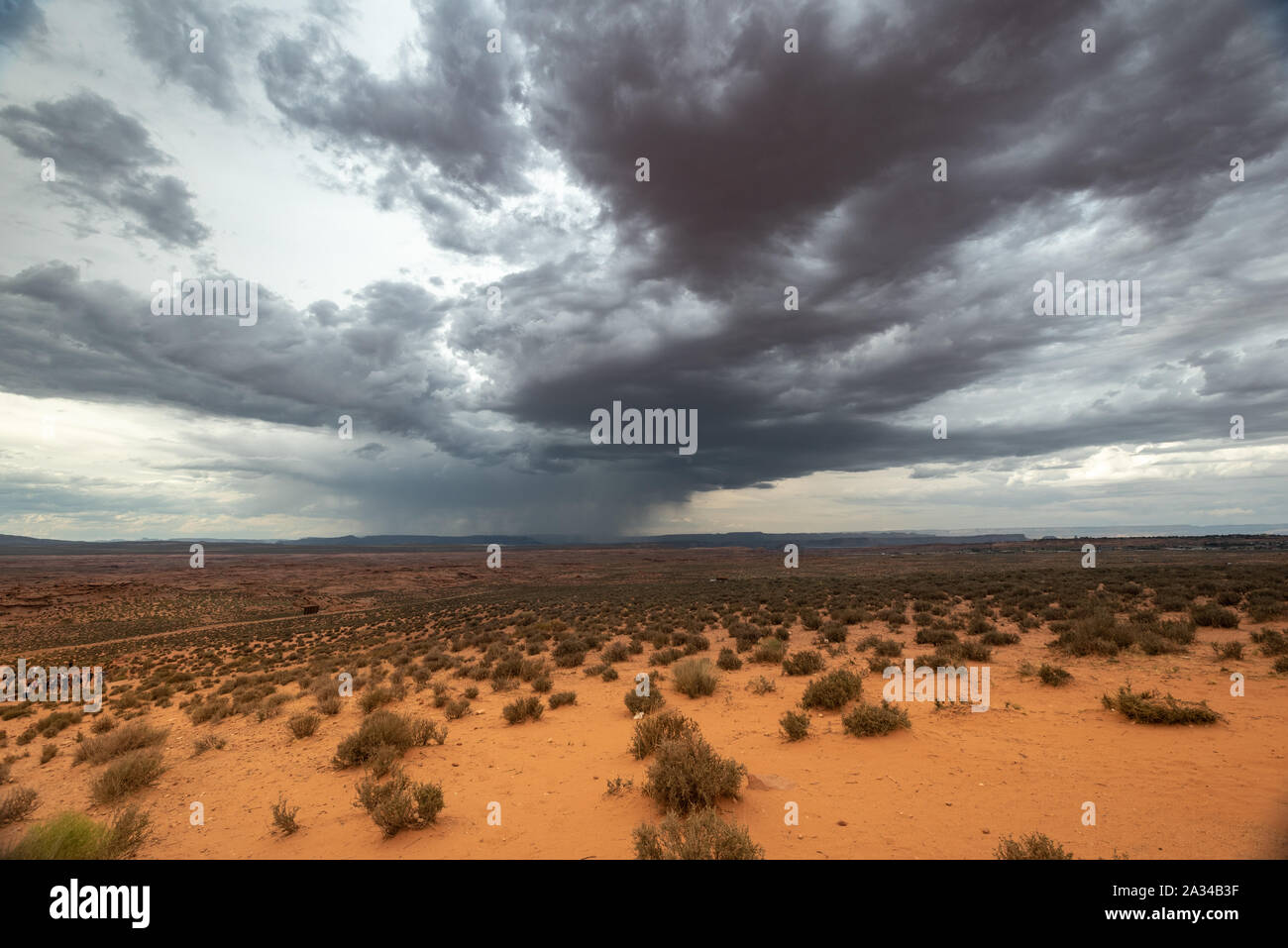 Rainstorm desert hi-res stock photography and images - Alamy