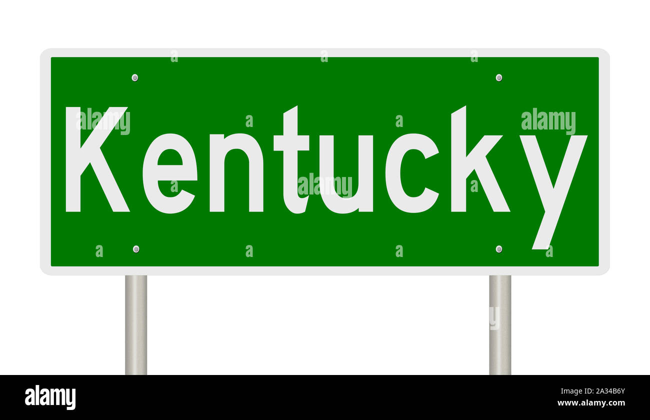 Kentucky highway sign hi-res stock photography and images - Alamy