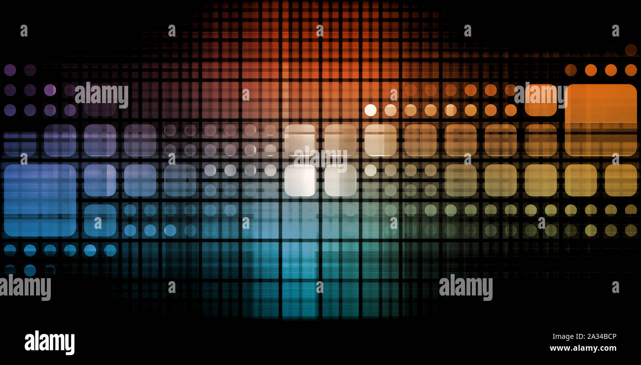 Management Information System As A Art Abstract Stock Photo - Alamy