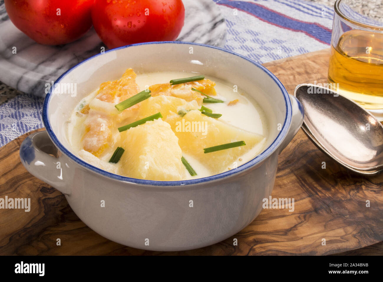 cullen skink fish dish, a very traditinal scottish dish Stock Photo - Alamy