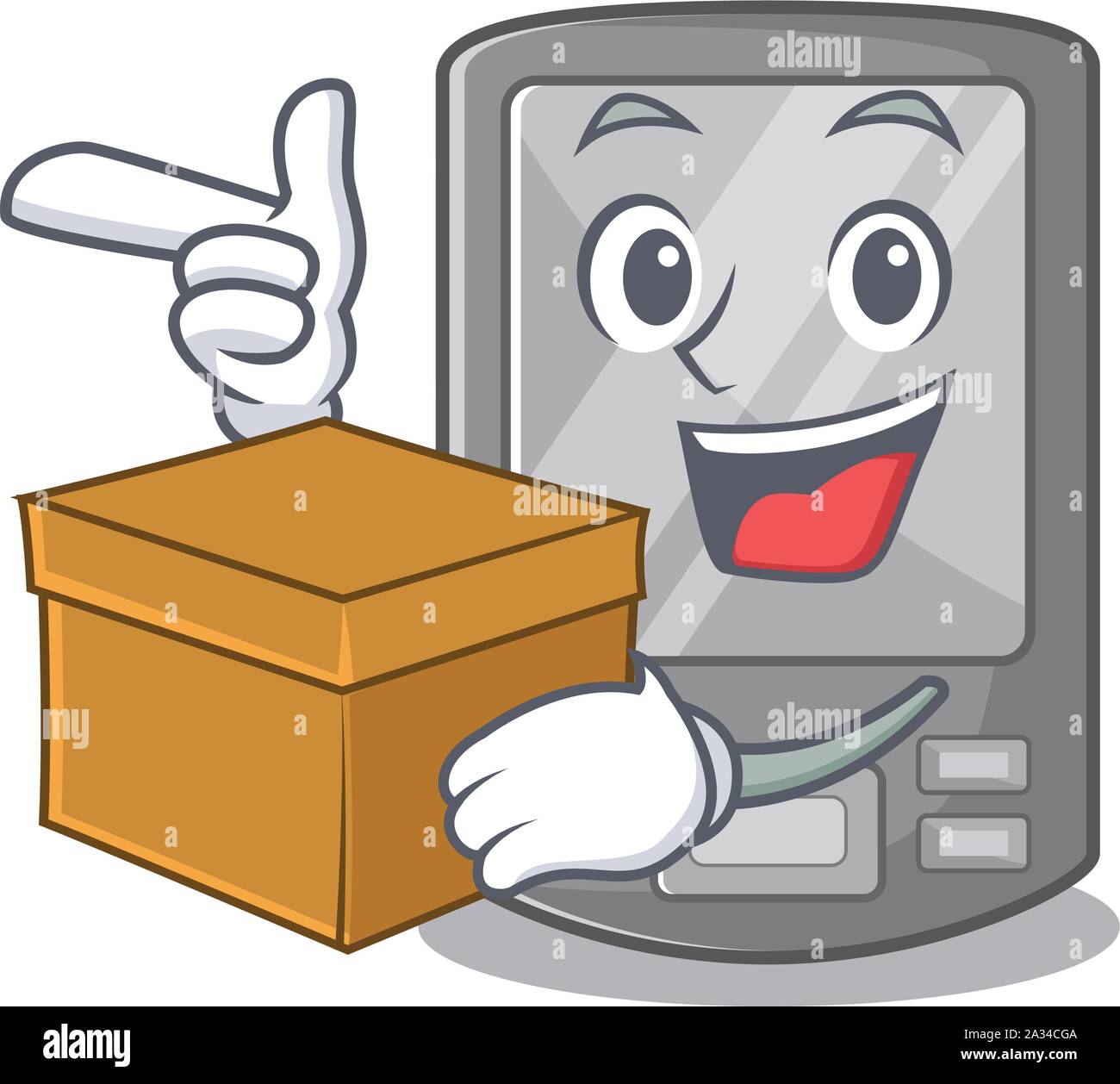 Personal computer shipment Stock Vector Images - Alamy